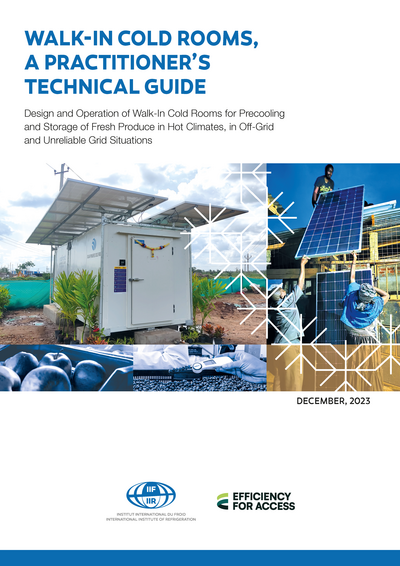 WALK-IN COLD ROOMS, A PRACTITIONER'S... - English - IIF-IIR, Efficiency ...