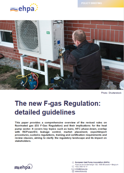 Nouveau règlement F-gas : directives... - Anglais - European Heat Pump ...