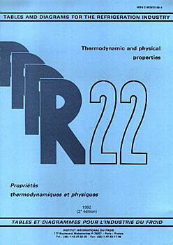 R22: Thermodynamic and Physical Properties. - English - IIF-IIR - 1992