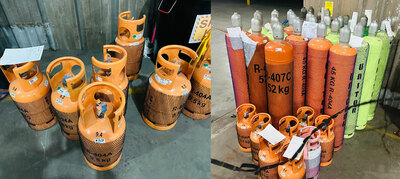 Illegal HFC trade: over 344 tonnes of seized ODS and HFCs | 2025/01/09